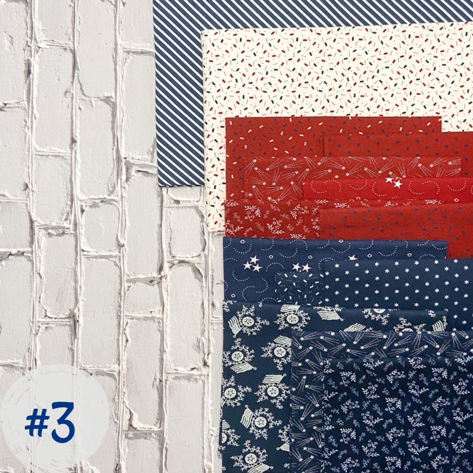 July Stars Table Runner Kit Featuring Cluck Cluck Sew | Etsy