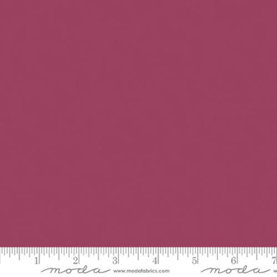 Bella Solids Rose Wine From Moda Fabrics - Etsy