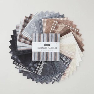 Farmhouse Flannels III Precuts by Primitive Gatherings for Moda Fabrics ...