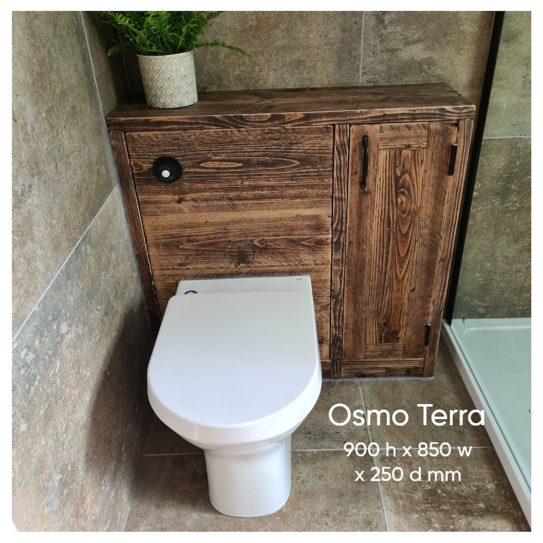 SETTLE XL | Wooden Cistern Unit | Handmade Bathroom Furniture | Custom ...