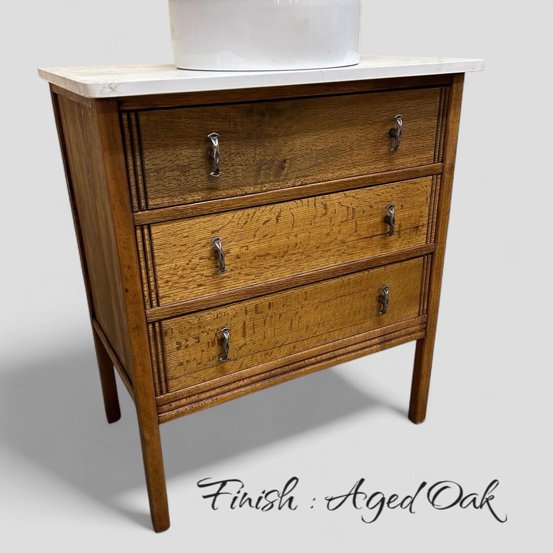 NOW SOLD | Vintage 210 | Oak Chest | Solid Oak Drawers | Vintage Oak ...