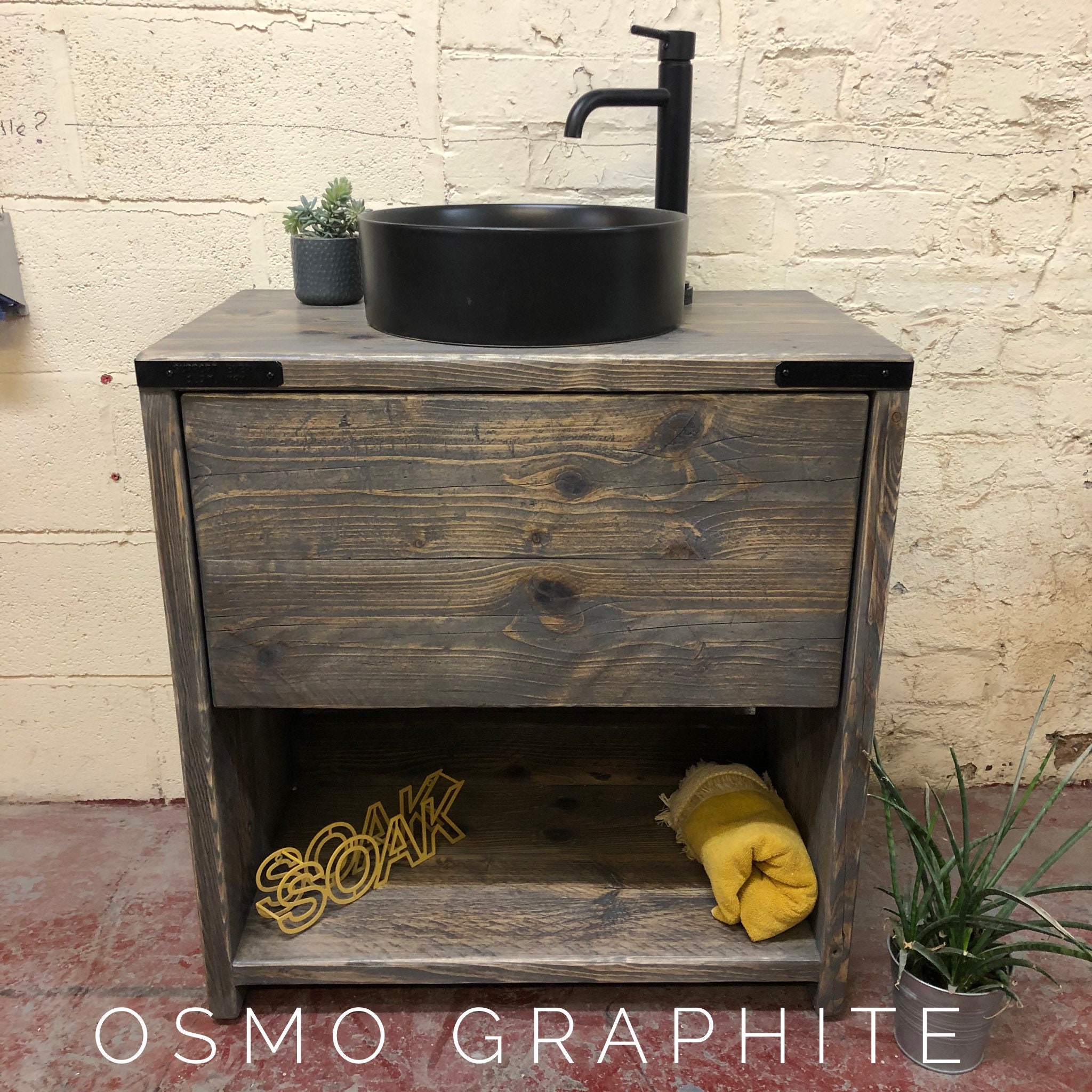 GLASGOW | Handmade Bathroom Furniture | Bathroom cabinet | Rustic ...