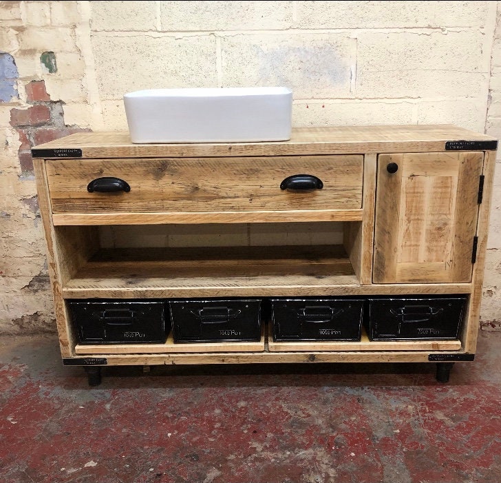 DULWICH 2 | Handmade Bathroom Furniture | Bathroom cabinet | Rustic ...