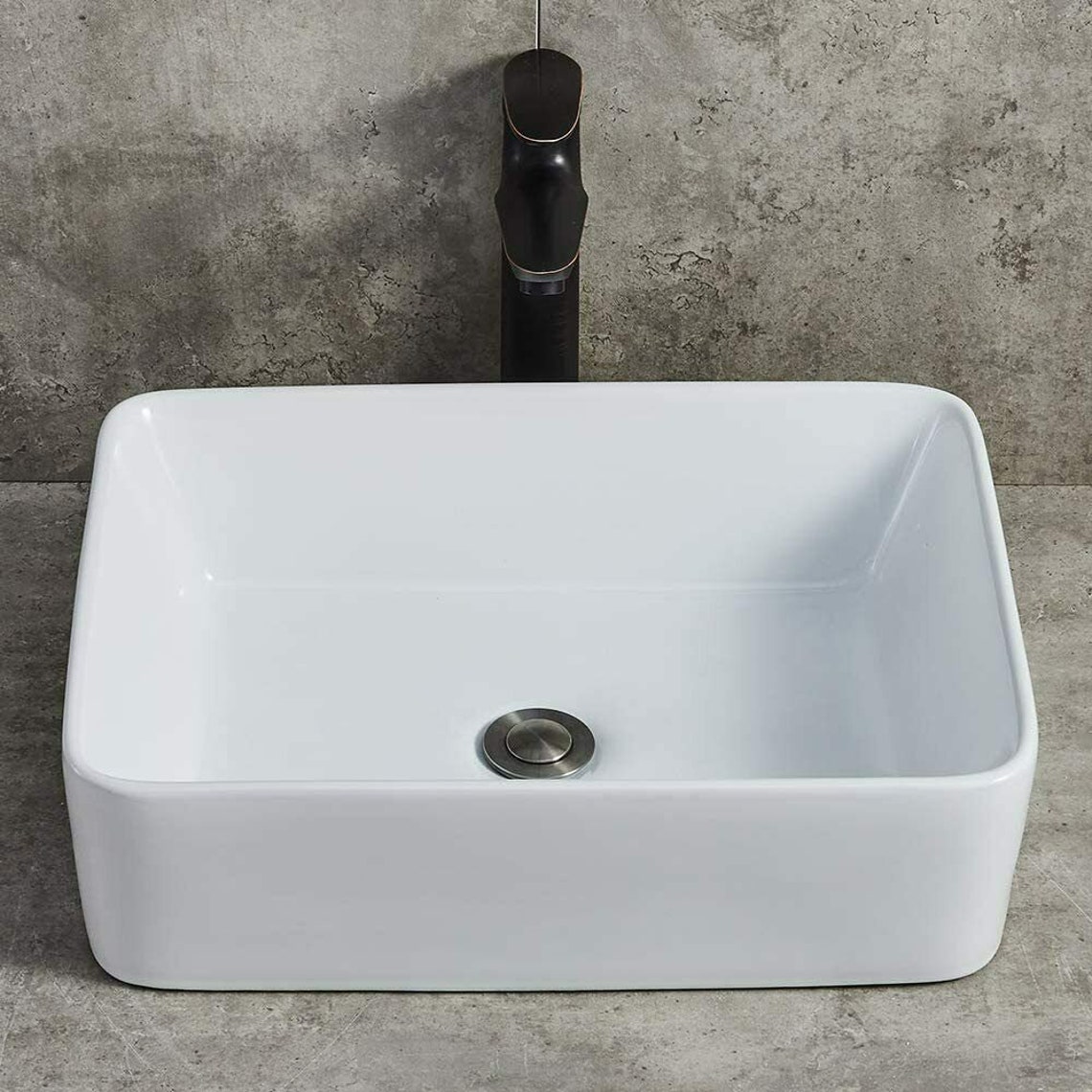 LONDON LARGE Basin 480 X 370 X 135 Mm No Tap Hole - Etsy UK