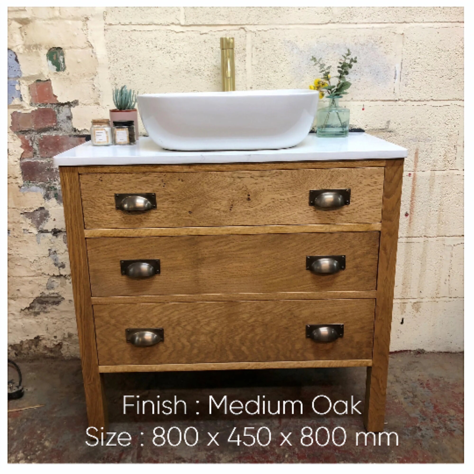 LEDBURY | Classic Oak 3 Drawer Chest | Solid Oak | Reclaimed Oak | Oak ...