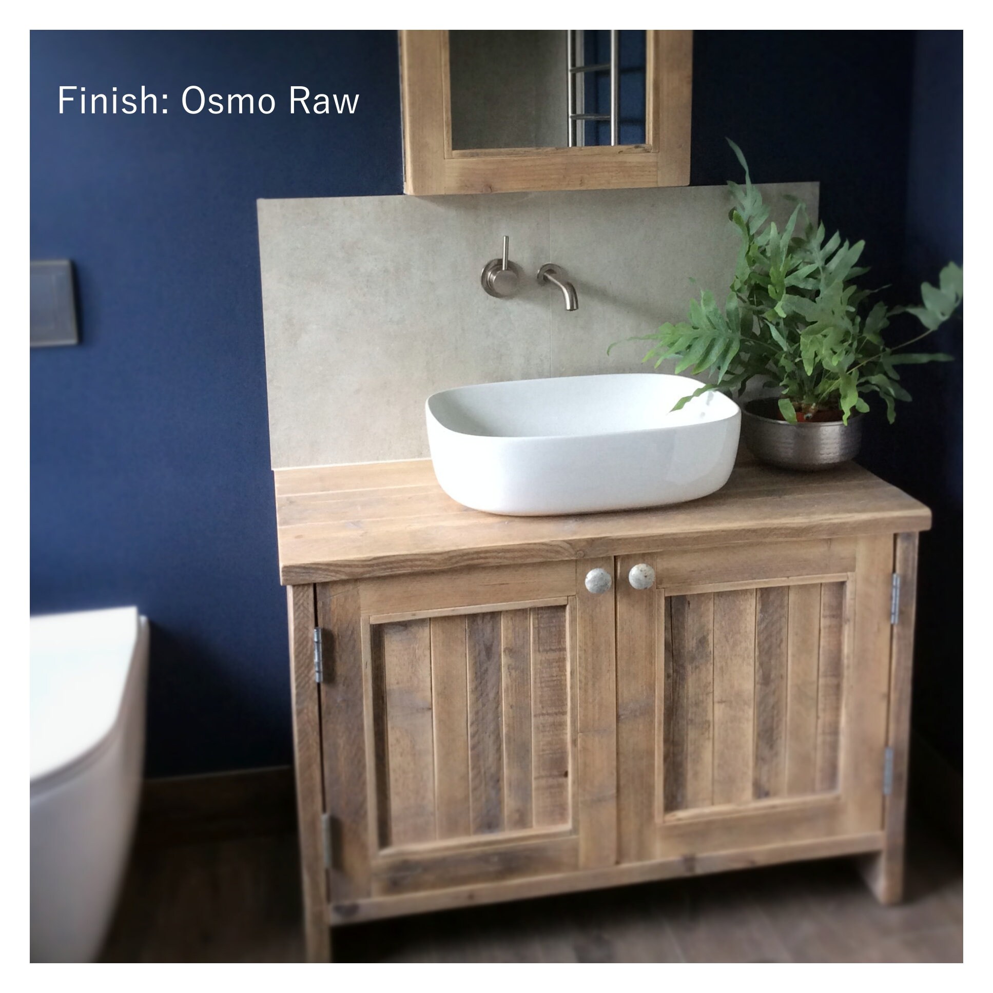 YORK | Handmade Bathroom Furniture | Bathroom cabinet | Rustic Vanity ...