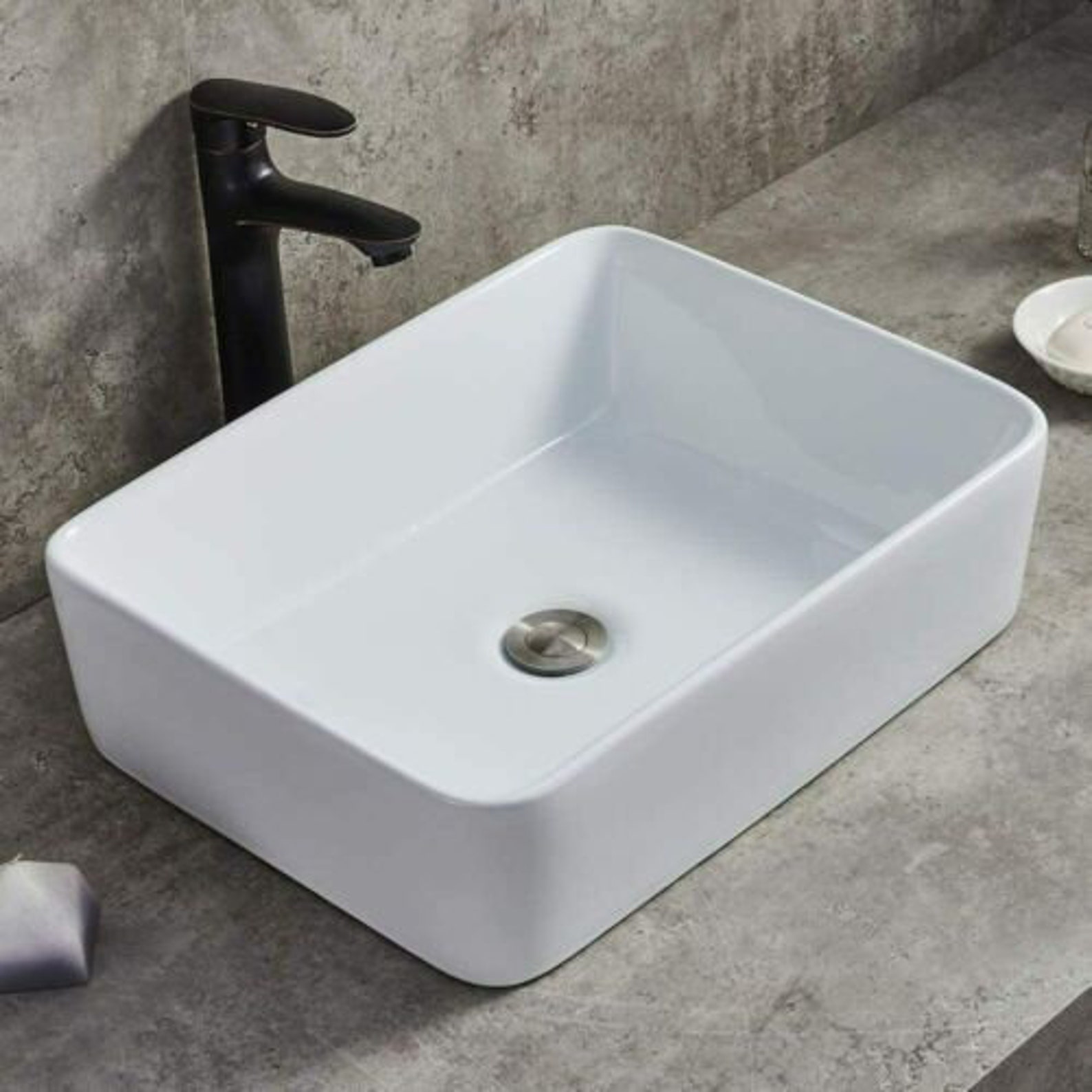 LONDON | Medium Basin 400 X 300 X 135 Mm No Tap Hole - Etsy UK