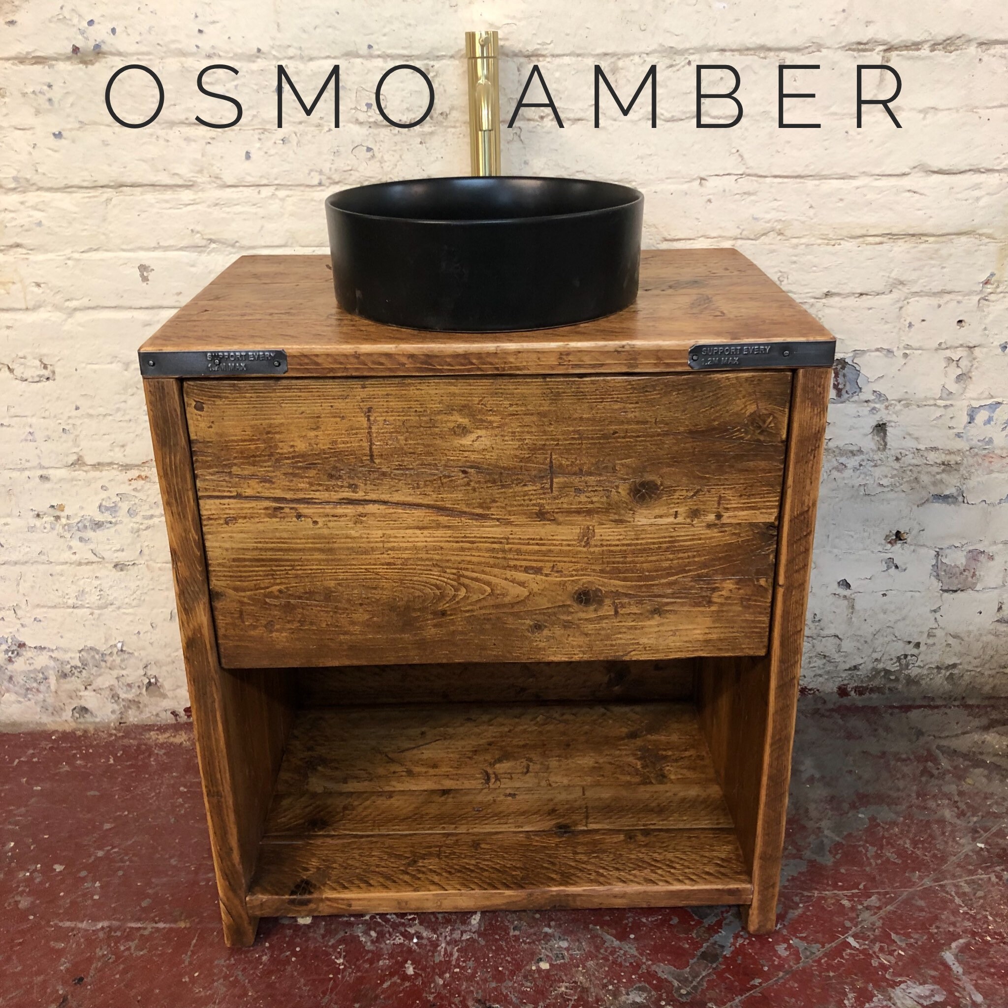 GLASGOW | Handmade Bathroom Furniture | Bathroom cabinet | Rustic ...