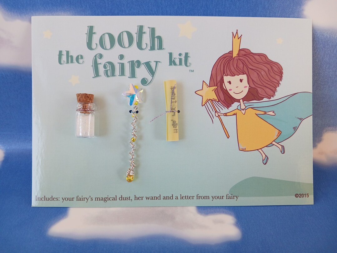 Handmade Tooth Fairy Kit, "not the First Lost Tooth": Includes Handmade ...