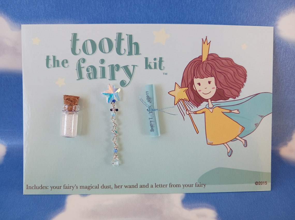 Handmade Tooth Fairy Kit, "not the First Lost Tooth" Personalized ...