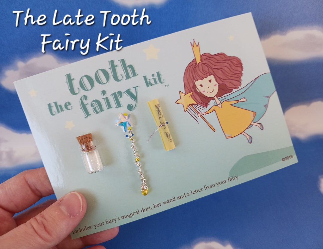 Handmade Late Tooth Fairy Kit/late Tooth Fairy / Forgotten First Lost ...