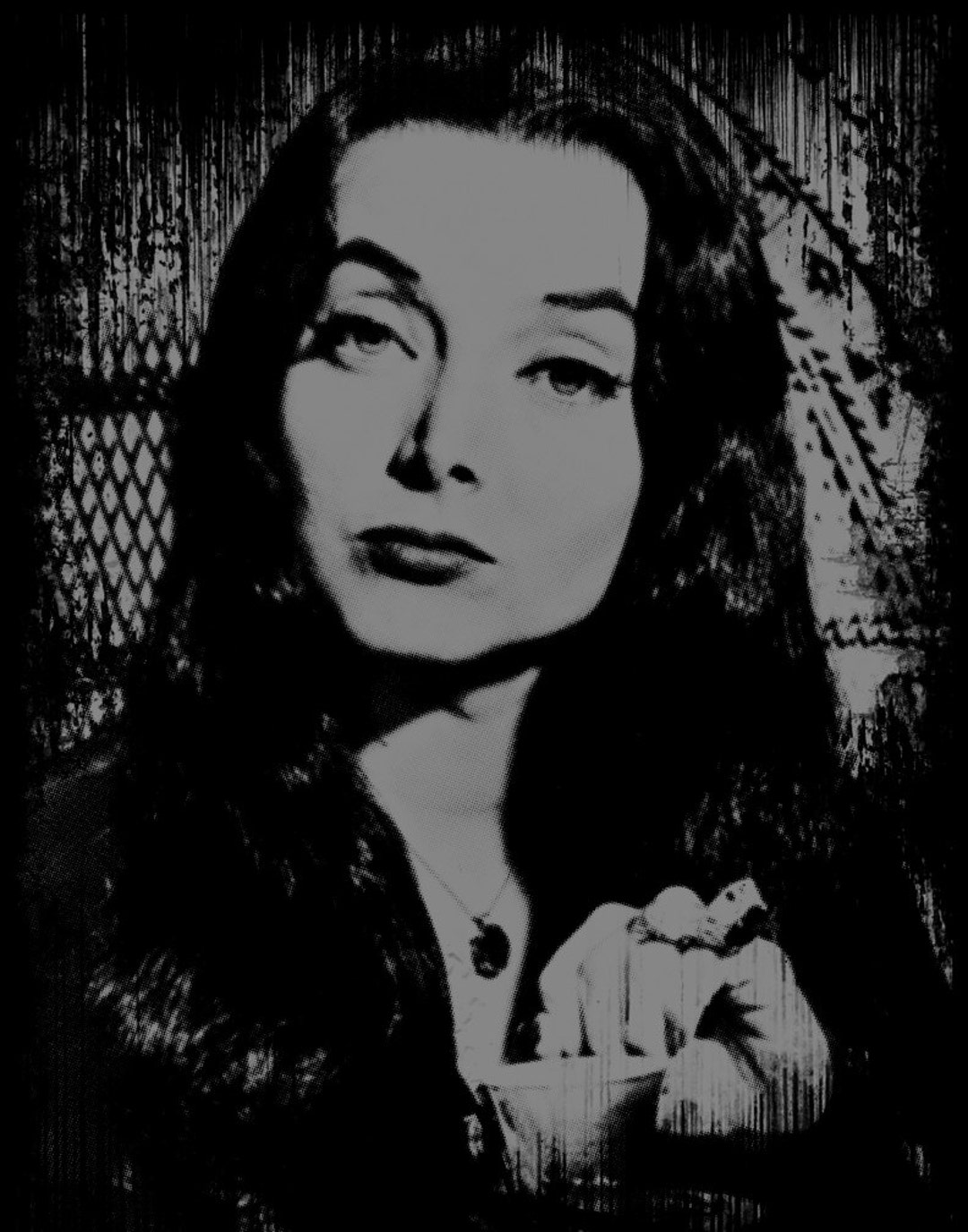 Morticia Addams T-shirt: Hand-printed Cult Classic Tee - Retro ...