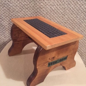 Wooden Keyboard Step Stool, Sensory Play, Special Needs Help, Step ...