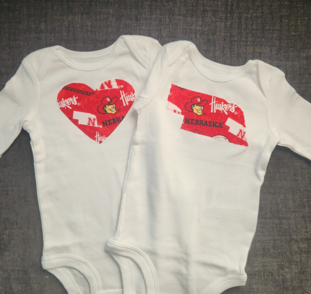 Nebraska Baby Bodysuits, Cornhuskers Baby Gifts, Nebraska Cornhuskers ...