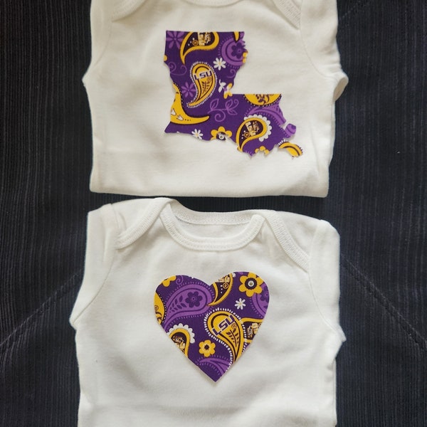 Lsu Baby - Etsy