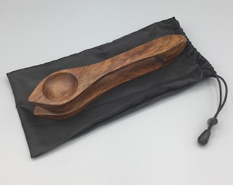 Large Handmade Rosewood, Traditional, Wooden Musical Spoons Instrument ...