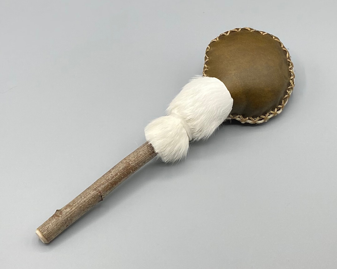 Buffalo Spirit Blessing Rattle, Three Spirit Rattle, Shamanic Rattle ...