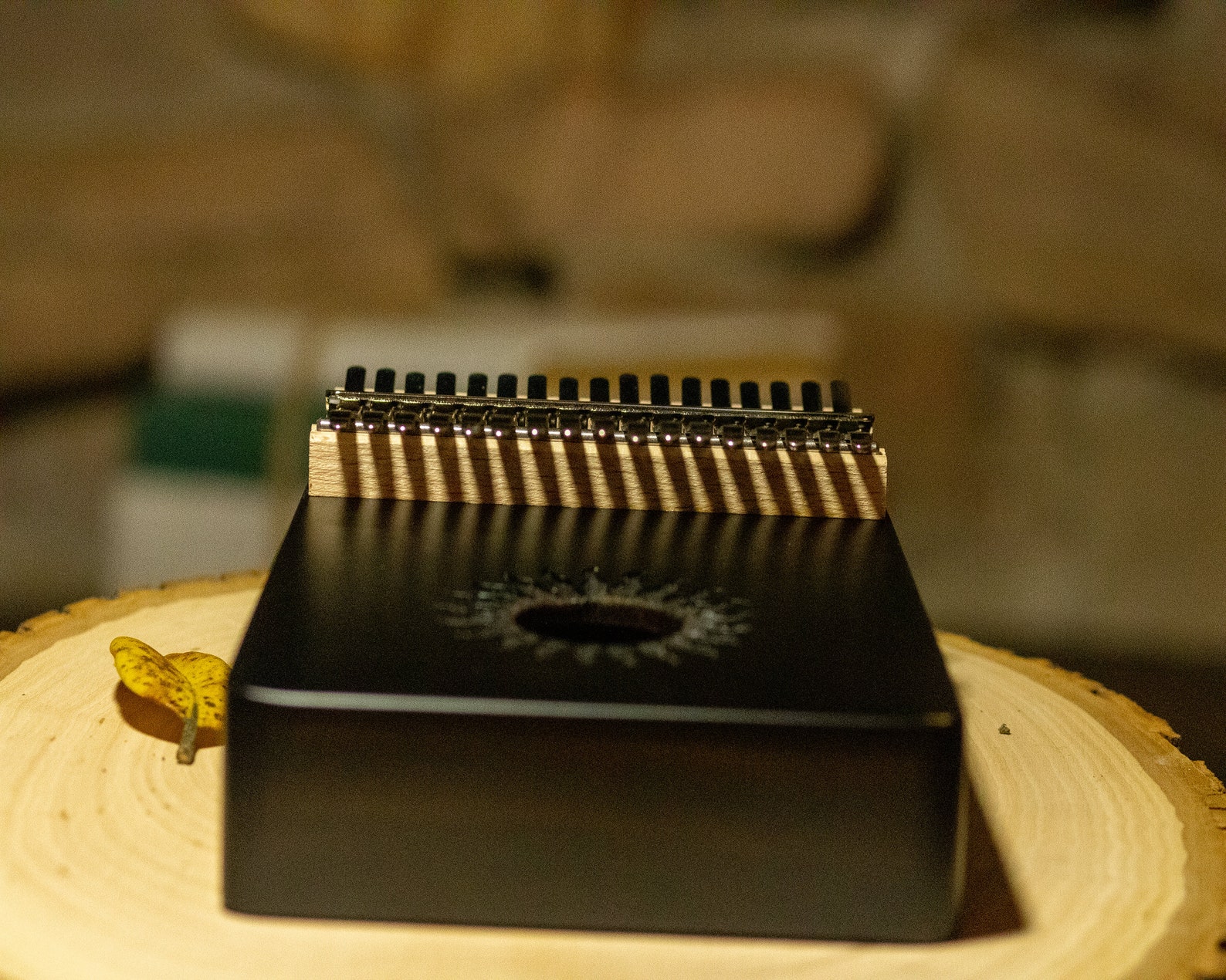 17 Key Kalimba Thumb Piano Sun Finger Hand Piano Mahogany - Etsy