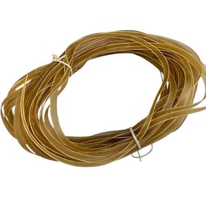 Natural Rawhide Lace: 50-60 Ft Cow, Goat, Water Buffalo - Etsy