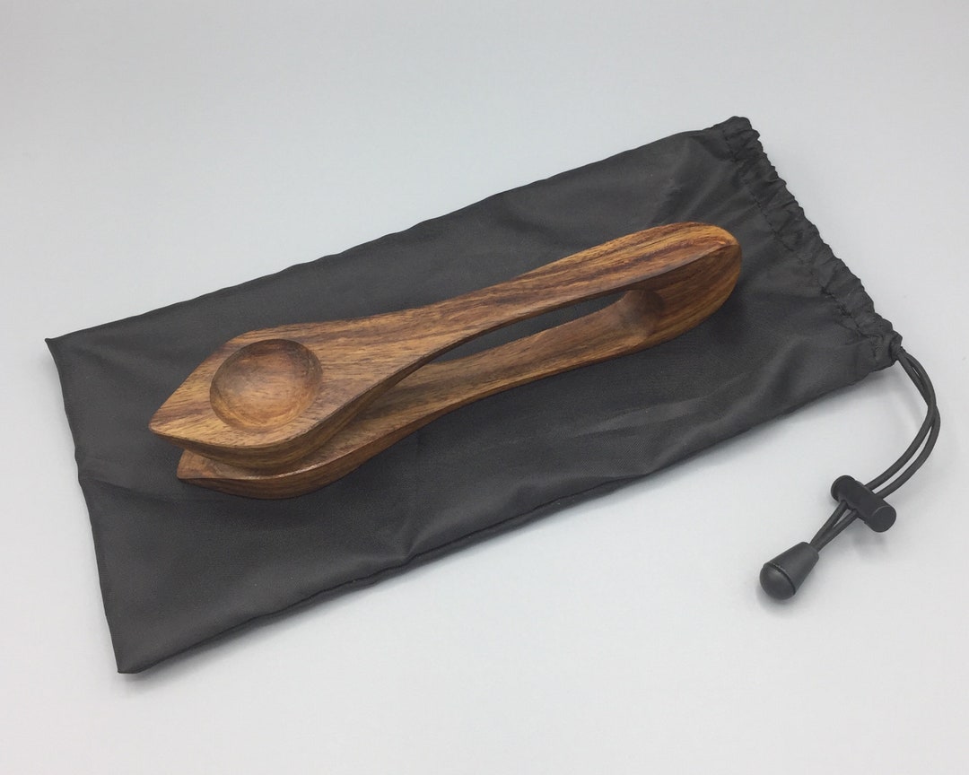 Small Handmade Rosewood, Traditional, Wooden Musical Spoons Instrument ...