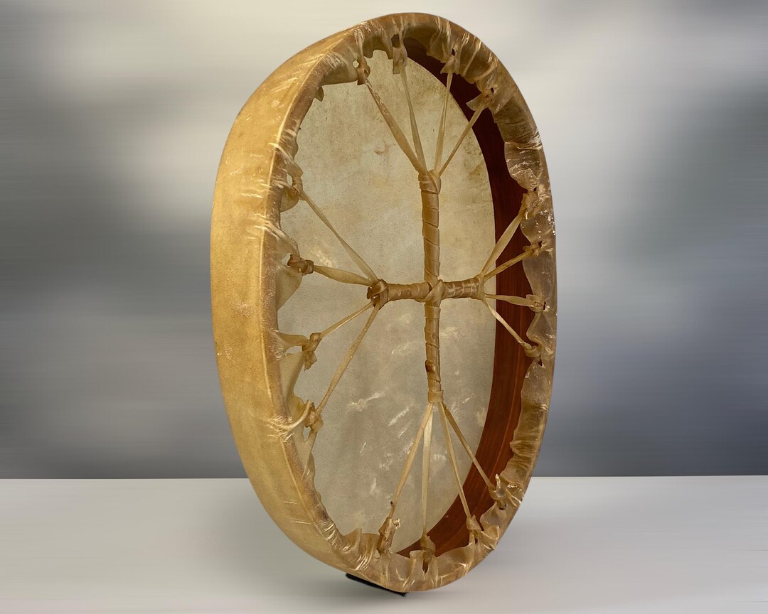 18 Handcrafted Oval Shamanic Drum Calf Skin Frame Drum With Free ...