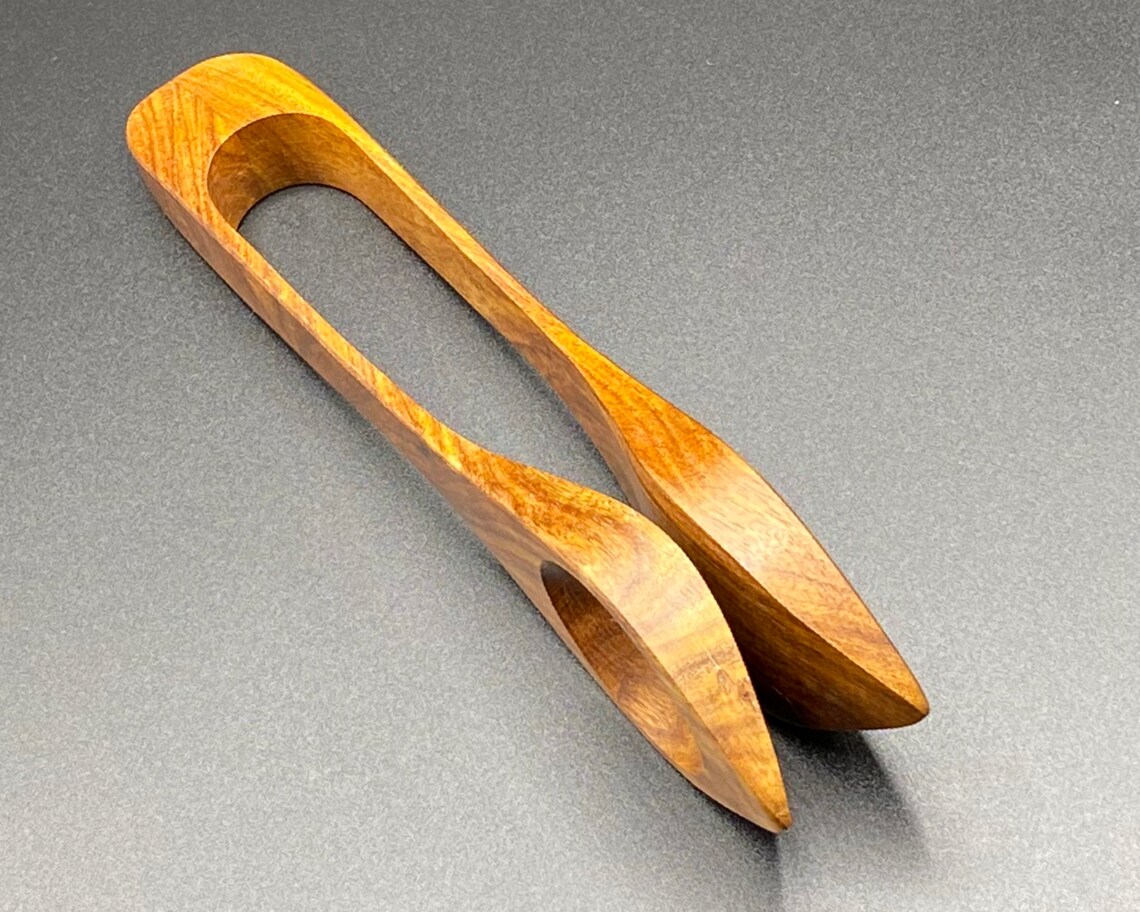 Small Handmade Rosewood, Traditional, Wooden Musical Spoons Instrument ...