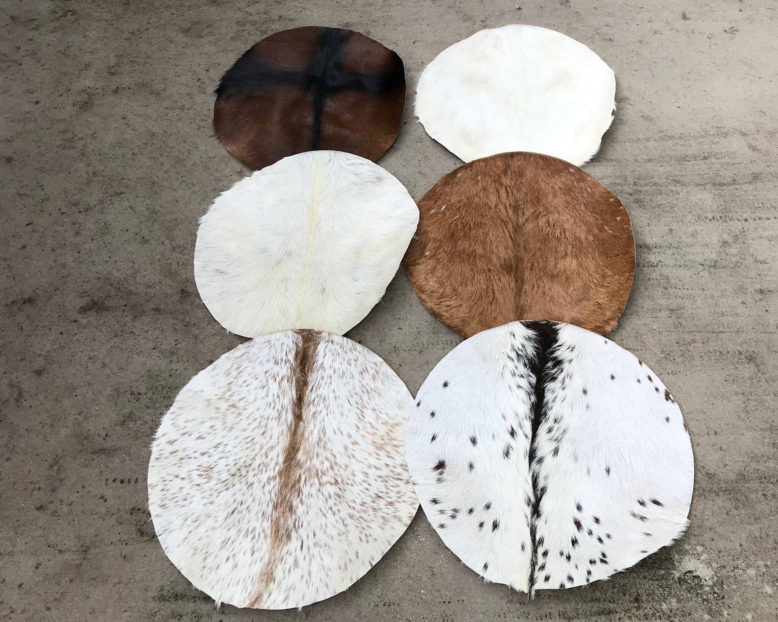 Goat Skin Rawhide Natural Haired Pre-cut Round for Drums - Etsy