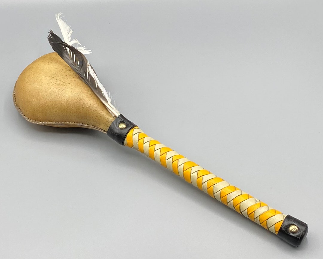 Buffalo Spirit Blessing Rattle, Three Spirit Rattle, Shamanic Rattle ...