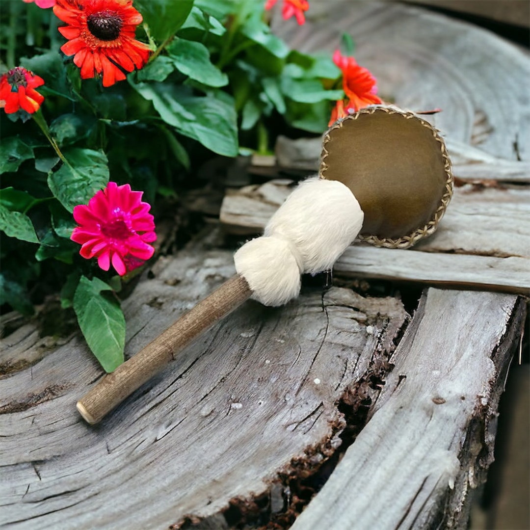 Buffalo Spirit Blessing Rattle, Three Spirit Rattle, Shamanic Rattle ...