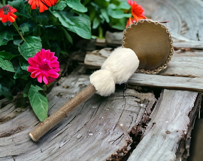 Buffalo Spirit Blessing Rattle, Three Spirit Rattle, Shamanic Rattle ...