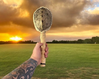 Authentic Shamanic Turtle Shell Rattle Handcrafted With Natural ...