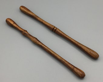 2 Bodhran Drum Tippers/beaters - Handmade Wooden Polished Drum Stick ...