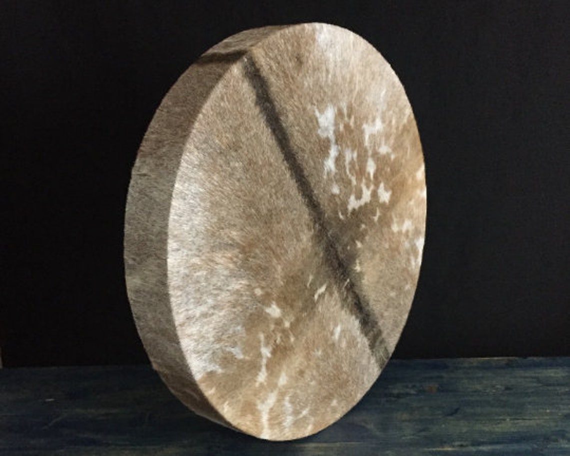 Goat Skin Rawhide Natural Haired Pre-cut Round for Drums | Etsy