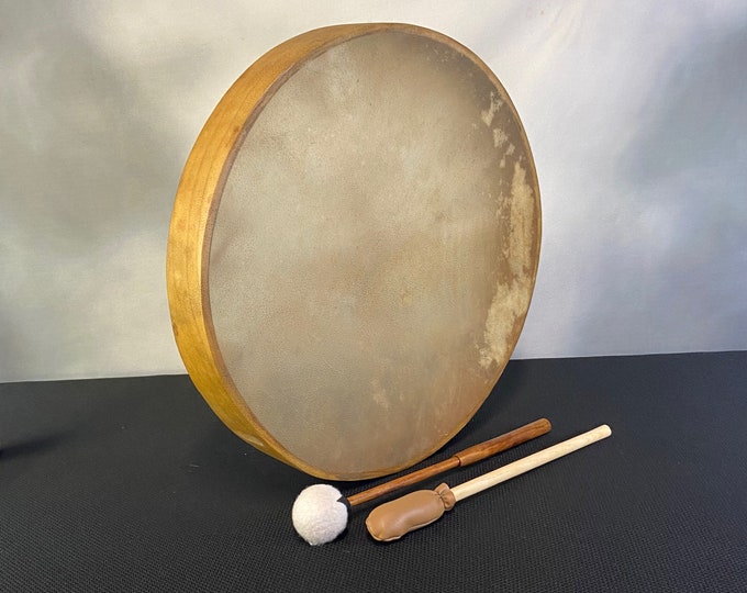 18 Inch Shamanic Frame Drum - Journey Healing Ritual Drum - Premium ...