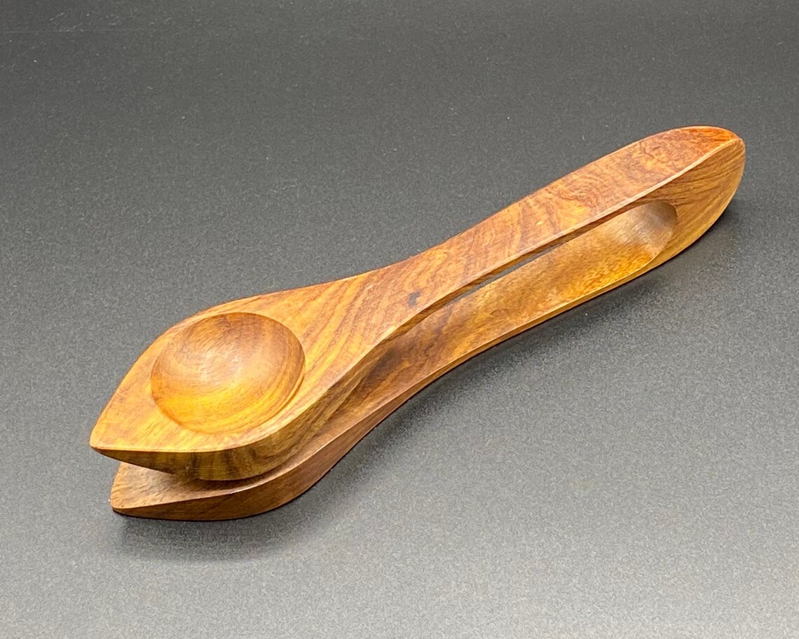 Small Handmade Rosewood, Traditional, Wooden Musical Spoons Instrument ...