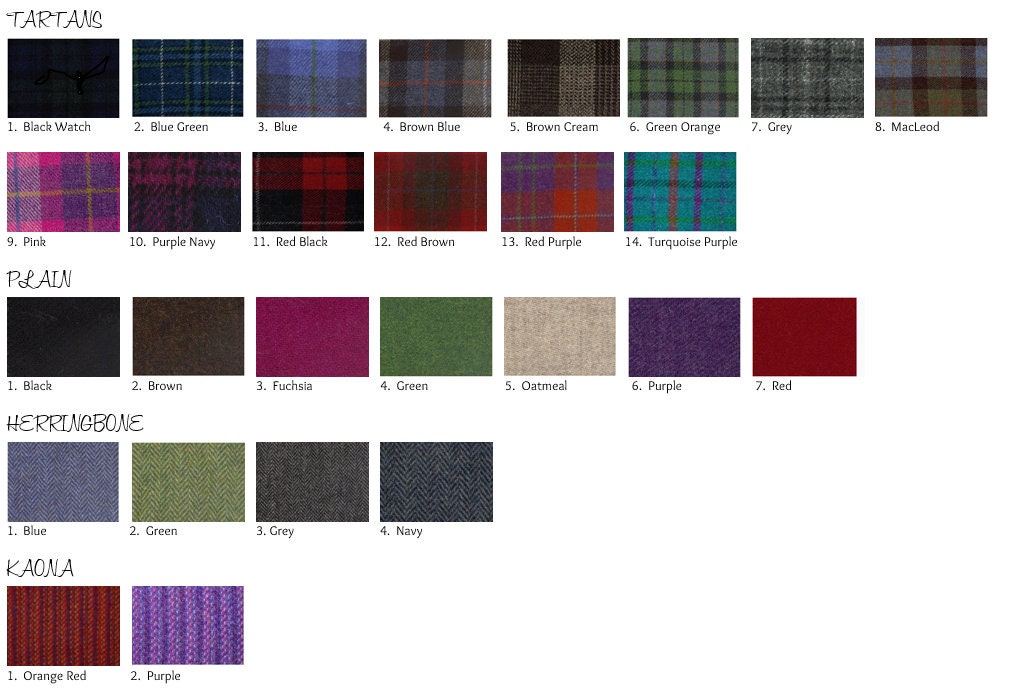 Quality Handmade Harris Tweed 'round Toe' Christmas Stocking - Etsy