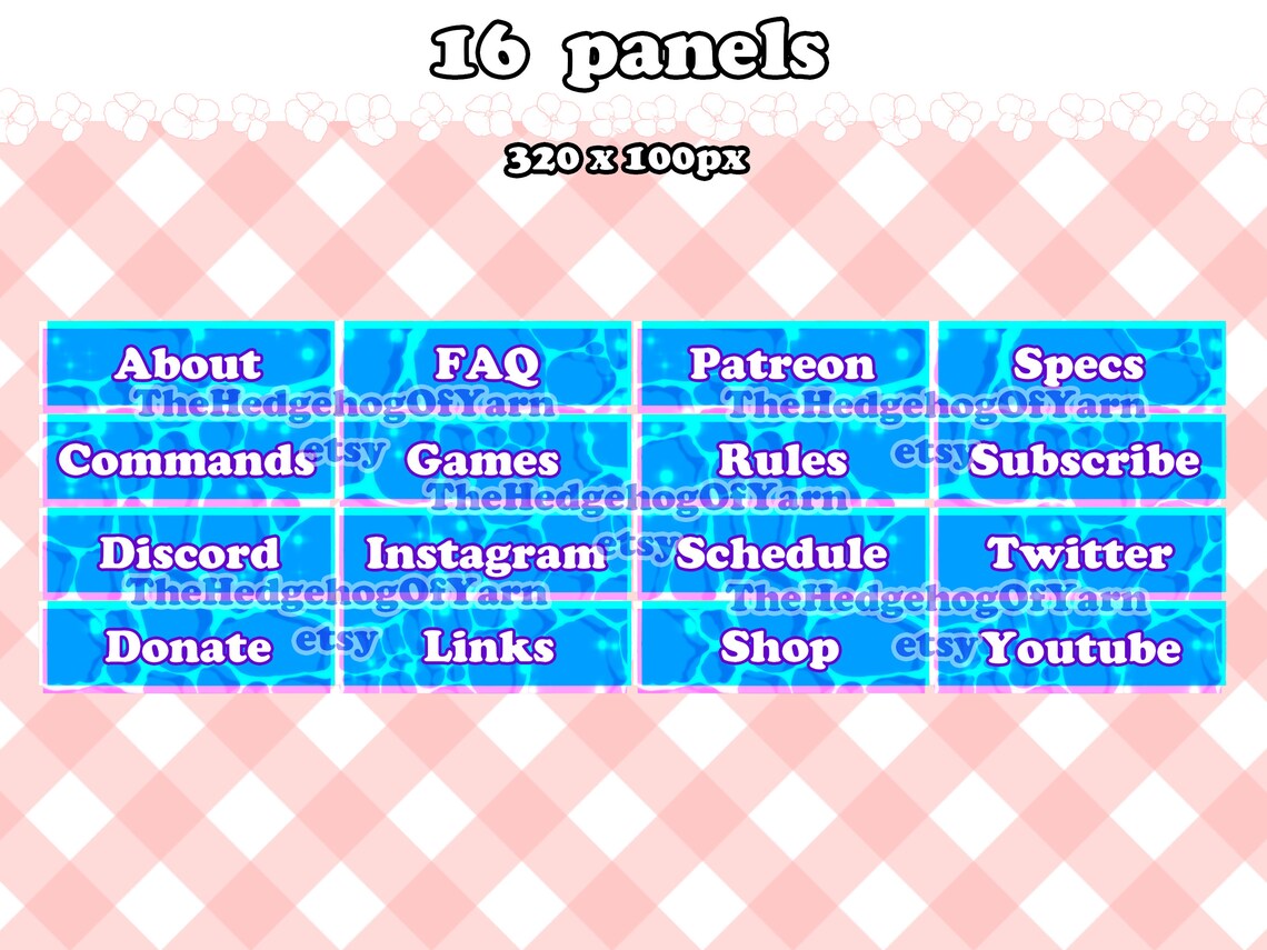 Stream Overlay Set Pool Time Ready-to-use Instant Download - Etsy