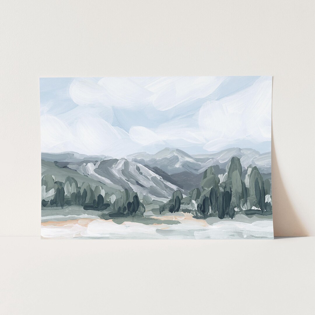 Keystone Art Print Keystone Colorado Print, Mountain Art Print ...
