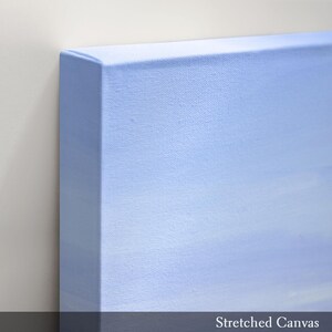 Blue Ridge Art Print - Abstract Mountain Painting, Landscape Wall Art ...