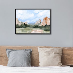 Red Rocks Art Print Colorado Art Print Garden of the Gods - Etsy