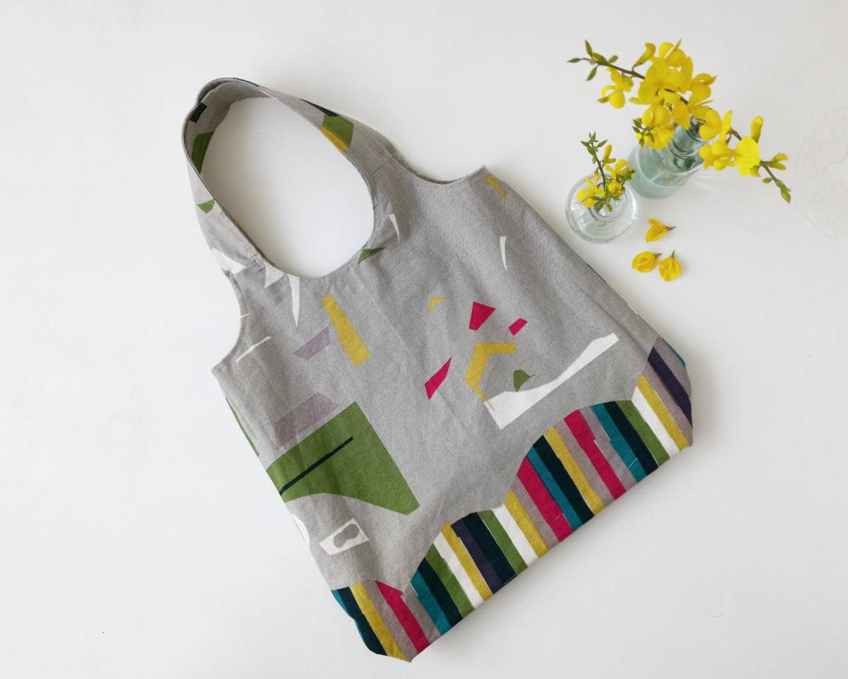 Nani Iro Fabric Handbag. Lightweight Shoulder Bag Large. - Etsy