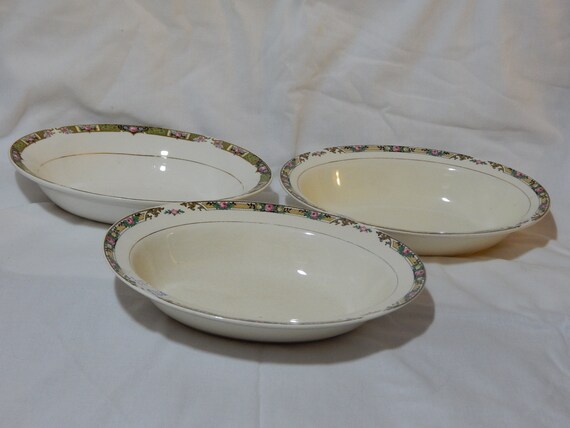 Set of Aladdin China Veggy Serving Bowls - Etsy