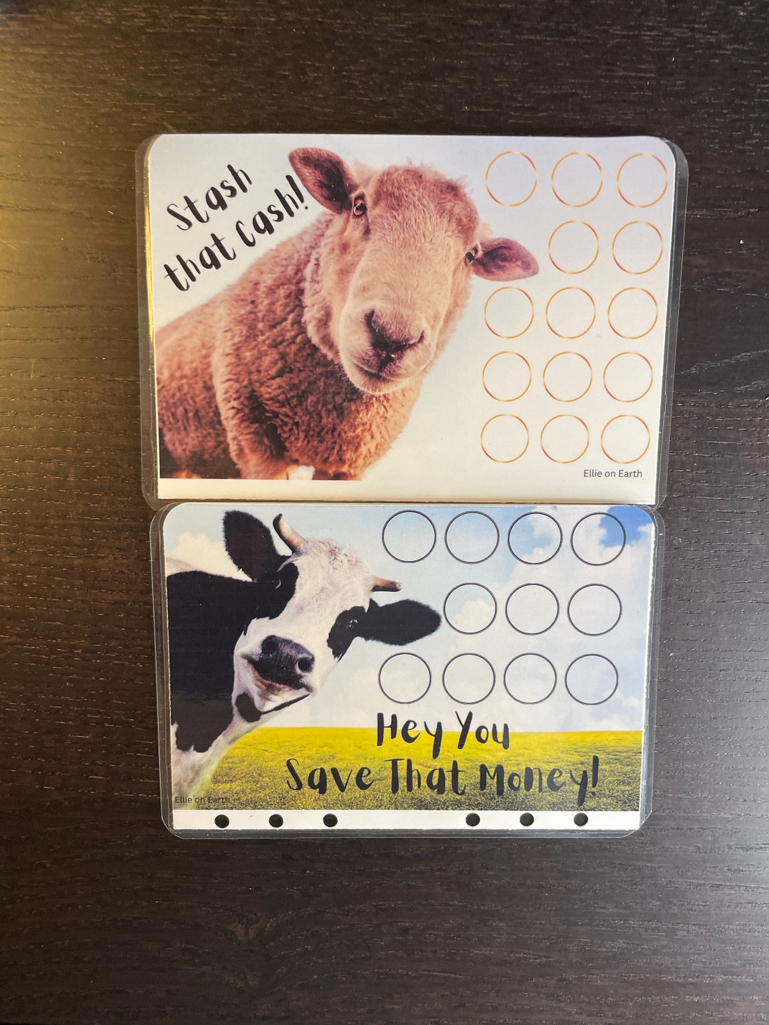 Cow Sheep Cash Savings Challenge Roll Dice Printable Download - Etsy