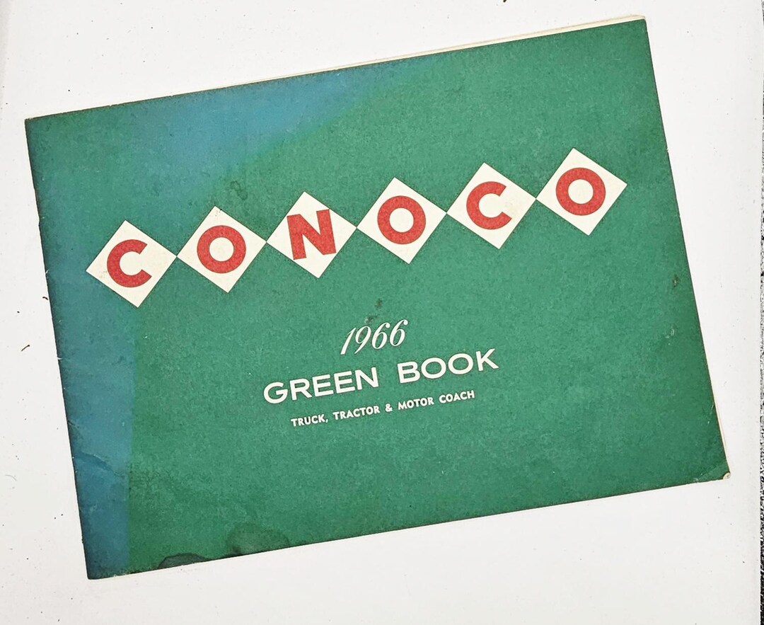 Vintage Conoco 1966 Green Book - ONE RANDOM - Etsy