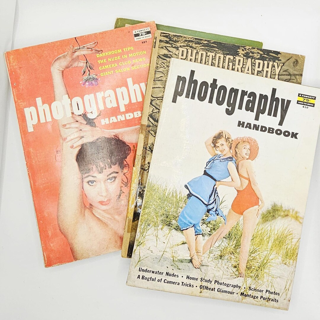 Vintage Photography Handbook Magazines - 1940-1950s Random ONE - Etsy