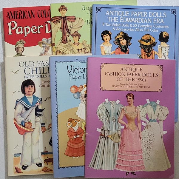 Paper Doll Books - Etsy