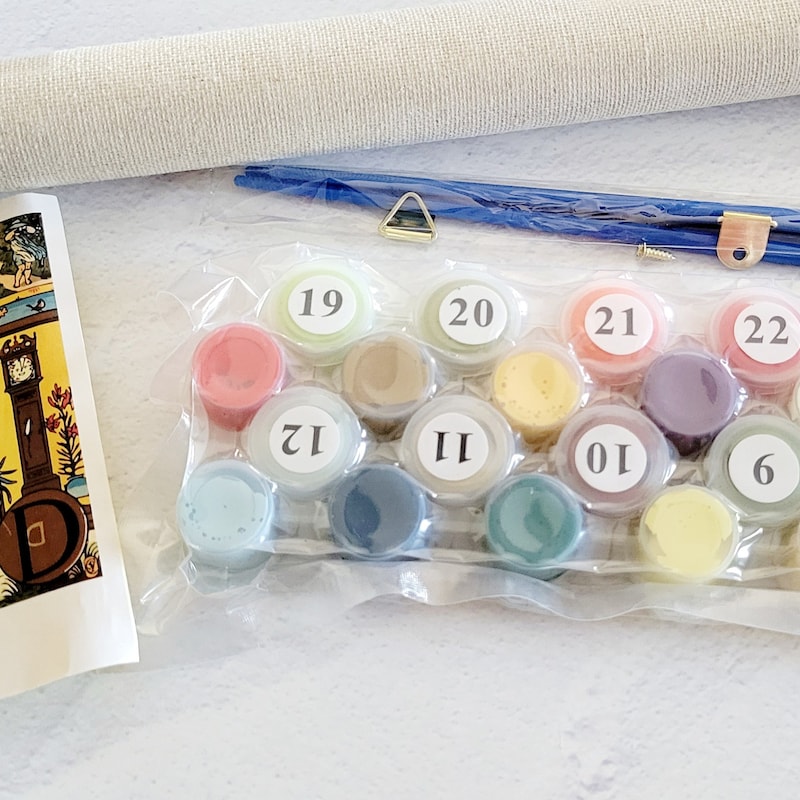 Vintage Paint by Number - Etsy