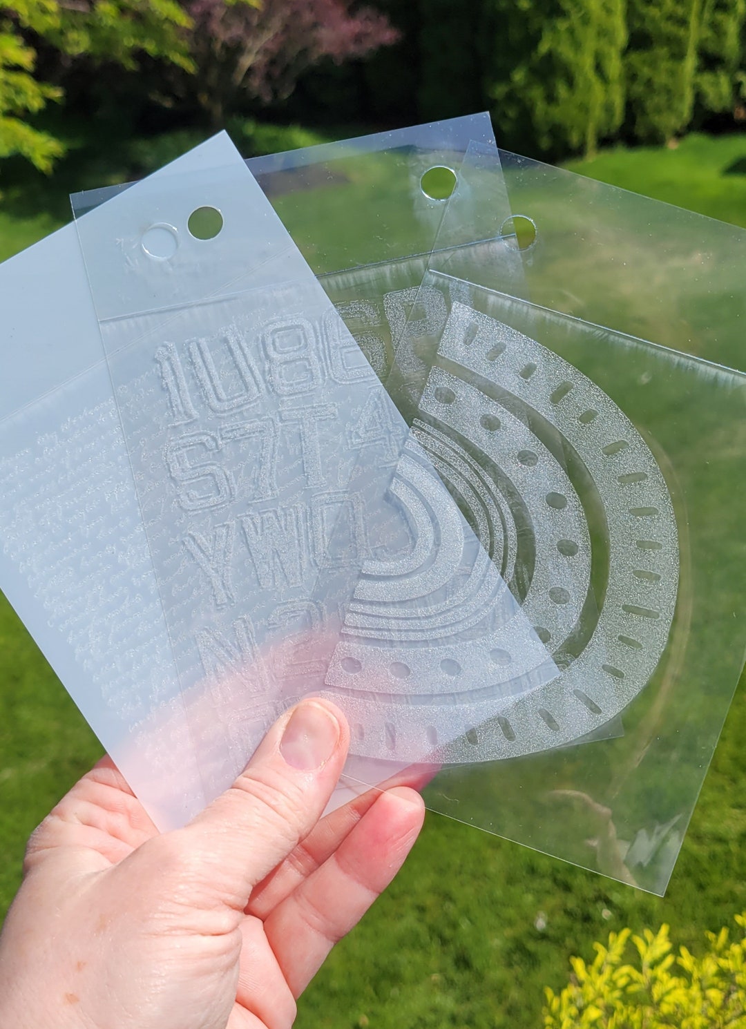 Artist Designed Clear & Semi Opaque Acetate Post Journal/book Covers ...