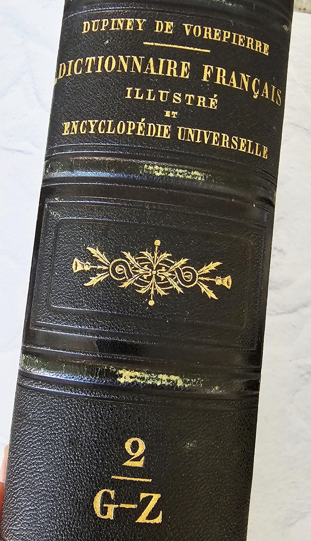 1879 French Dictionary, Illustre Encycolopedie Universelle G-Z - Etsy