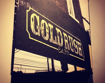 Gold Rush Signs - Etsy